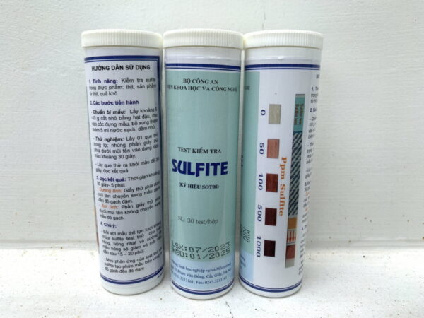 Dị ứng Sulfite: Những dấu hiệu cần biết & 3 cách kiểm tra nhanh